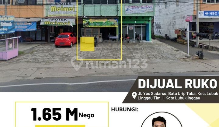 Jual Ruko SHM di Lubuk Linggau | Harga Terbaru